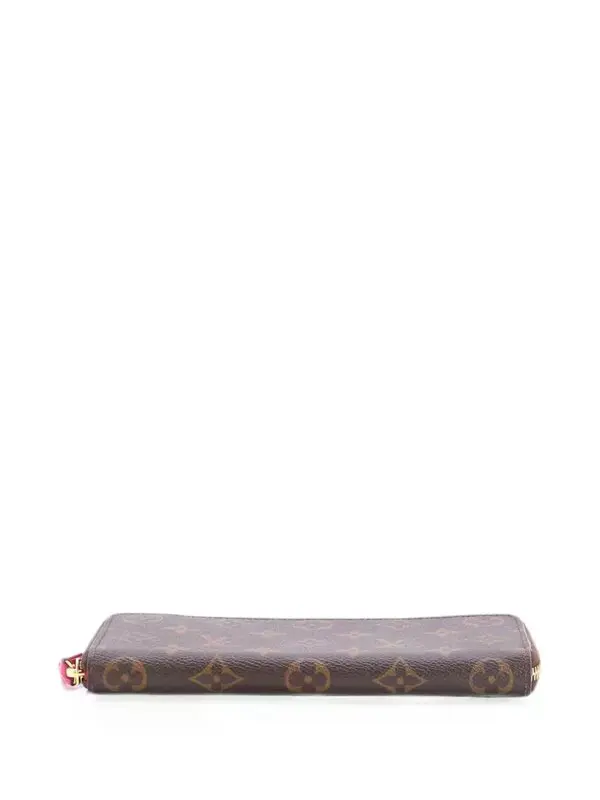 LOUIS VUITTON Clemence Wallet Monogram Canvas Small Wallets