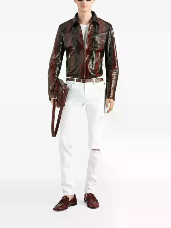 Dolce & Gabbana Migjorn Python Jacket