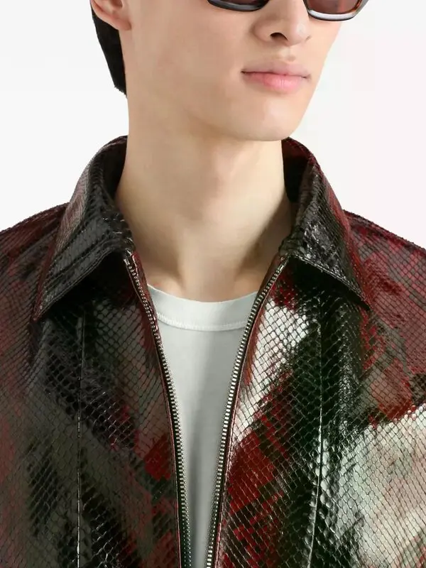 Dolce & Gabbana Migjorn Python Jacket
