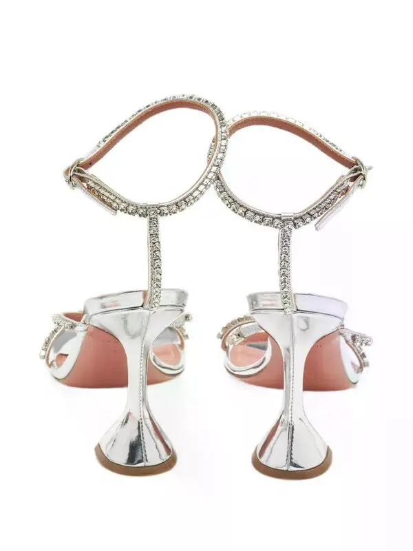 Amina Muaddi Gilda Crystal-embellished Sandals