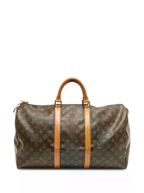 LOUIS VUITTON Keepall 50 Travel Bag - Brown