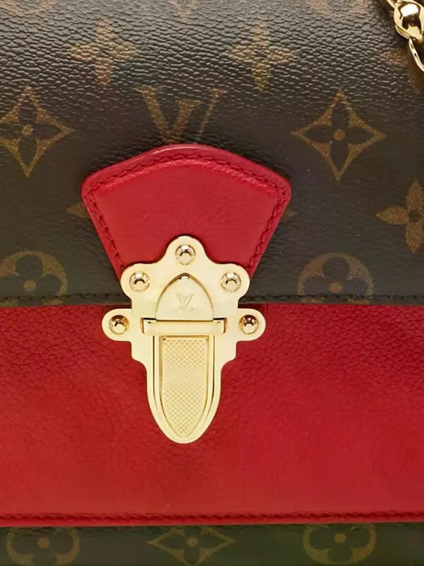 LOUIS VUITTON Victoire Monogram Shoulder Bag - Brown