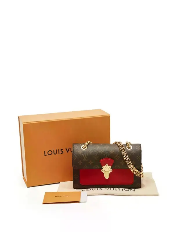 LOUIS VUITTON Victoire Monogram Shoulder Bag - Brown