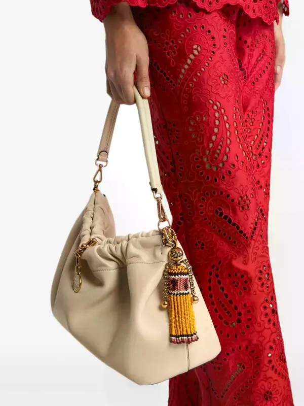 Etro Doll Charm With Paisley Bead Embellishment - Yellow