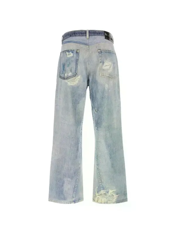 Our Legacy Distressed Straight-leg Jeans