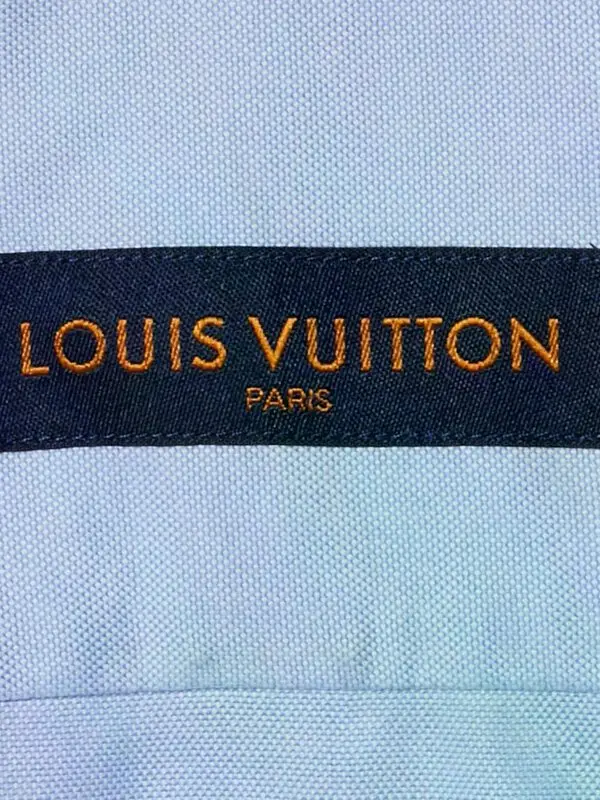 LOUIS VUITTON Graphic-patch Long-sleeve Shirt