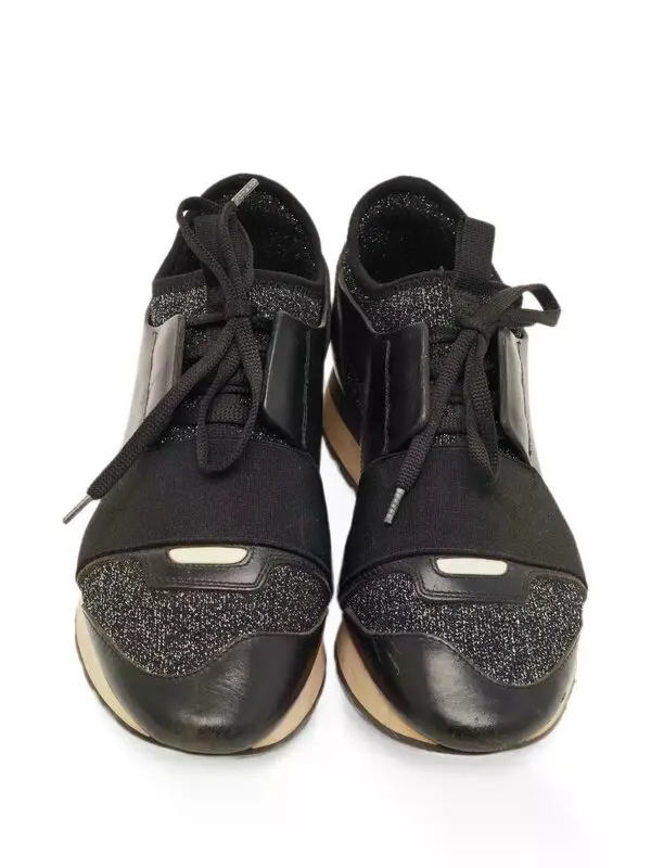Balenciaga Race Runner Tweed Sneakers