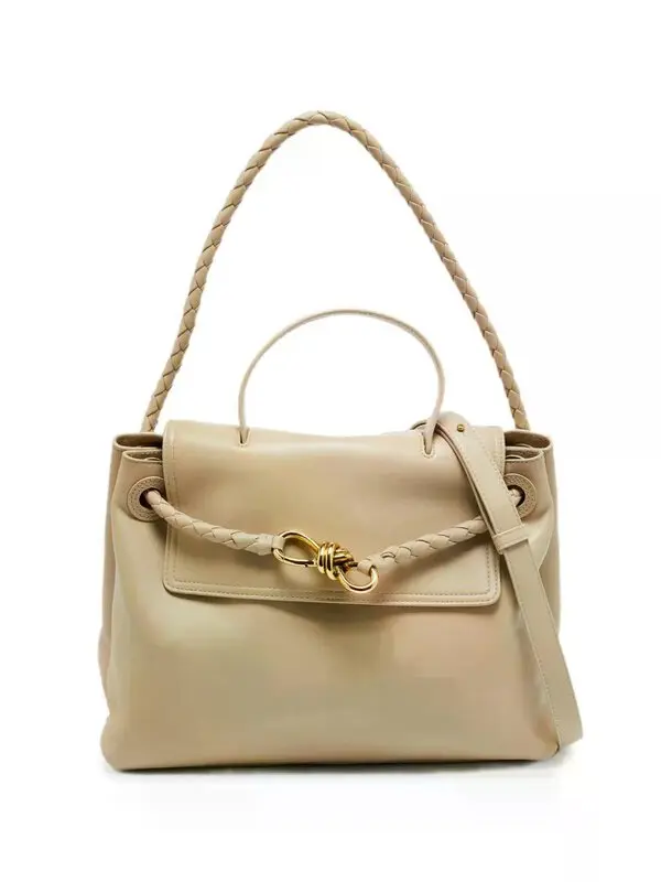 Bottega Veneta Ciao Ciao Leather Tote Bag - Neutrals