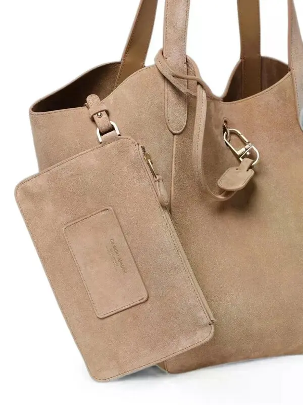 Giorgio Armani Suede Shoulder Bag