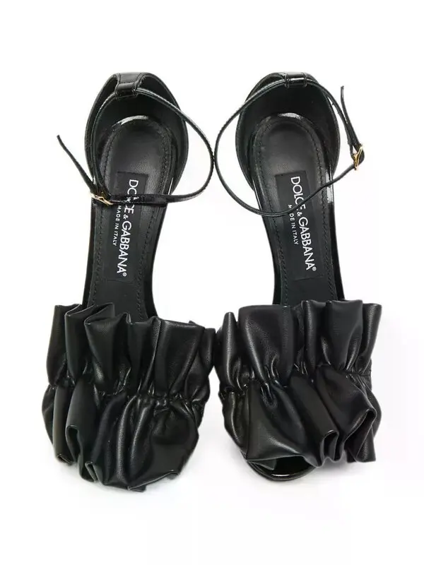 Dolce & Gabbana Keira Ruched Detail Sandals