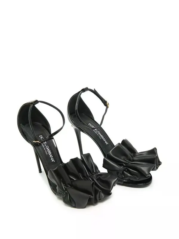 Dolce & Gabbana Keira Ruched Detail Sandals