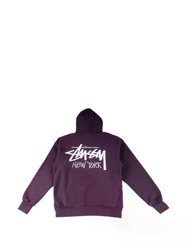 StÜssy Logo Print Hoodie