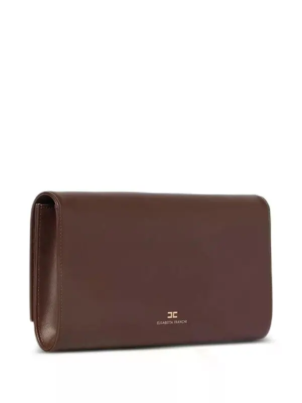 Elisabetta Franchi Leather Clutch Bag