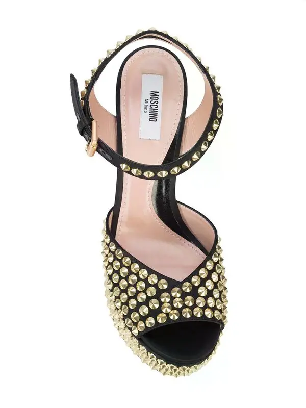 Moschino Stud Embellishment Sandals
