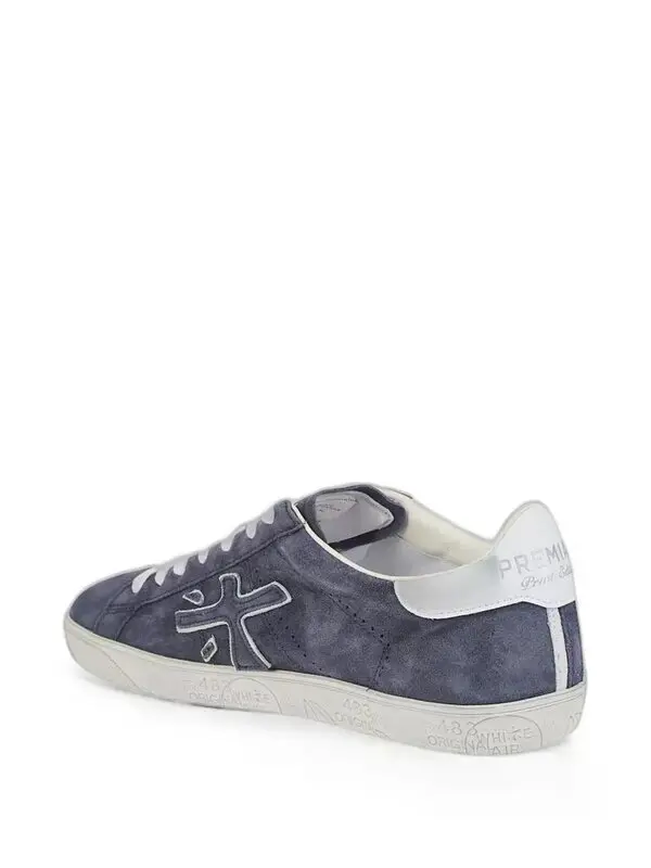 Premiata Logo-patch Suede Sneakers