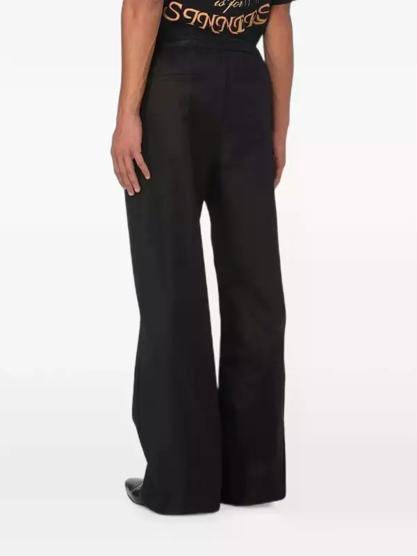 Amiri Cotton Drawstring Waist Trousers