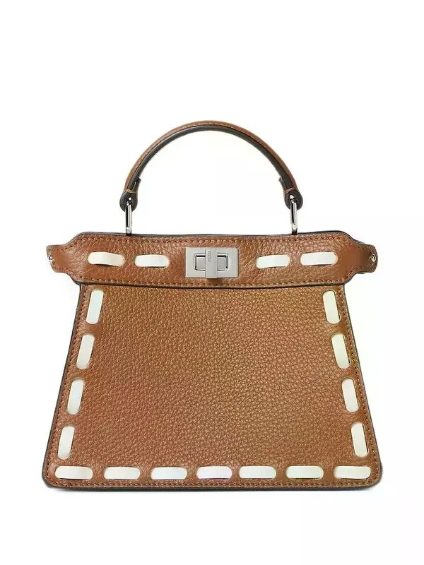 Fendi Peekaboo Iseeu Small Shoulder Bag - Brown