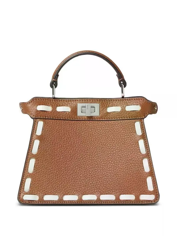 Fendi Peekaboo Iseeu Small Shoulder Bag - Brown