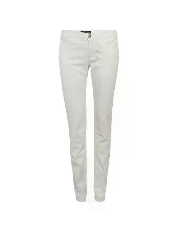 Dolce & Gabbana Skinny Fit Jeans - White