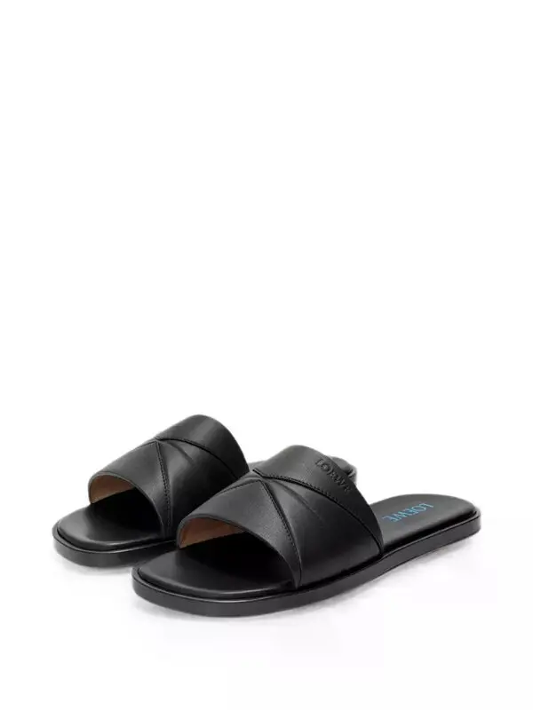 Loewe Origami Leather Sandals