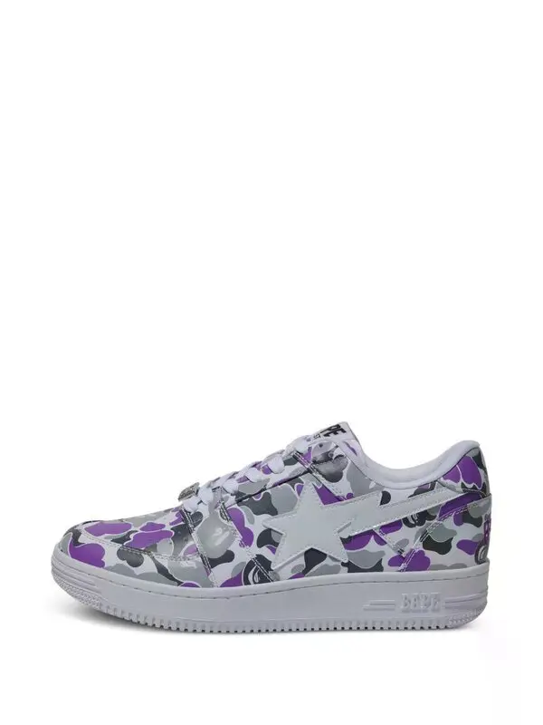 A BATHING APE Bapesta Low M2 Camouflage Print Sneakers