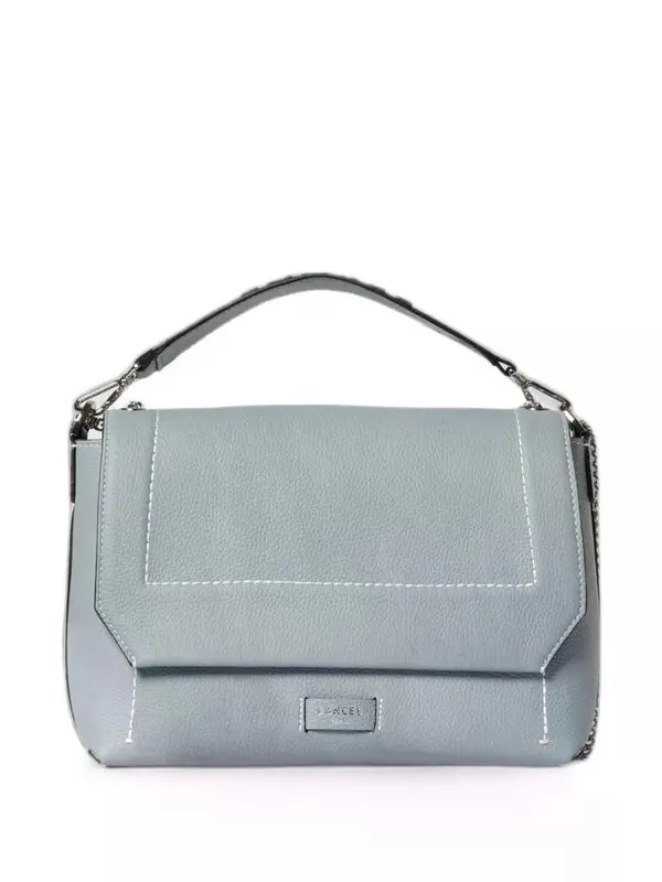 LANCEL Ninon Leather Shoulder Bag - Blue