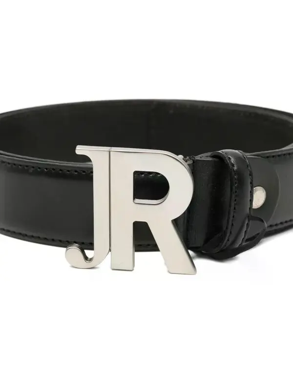 John Richmond Montere Logo-plaque Belt