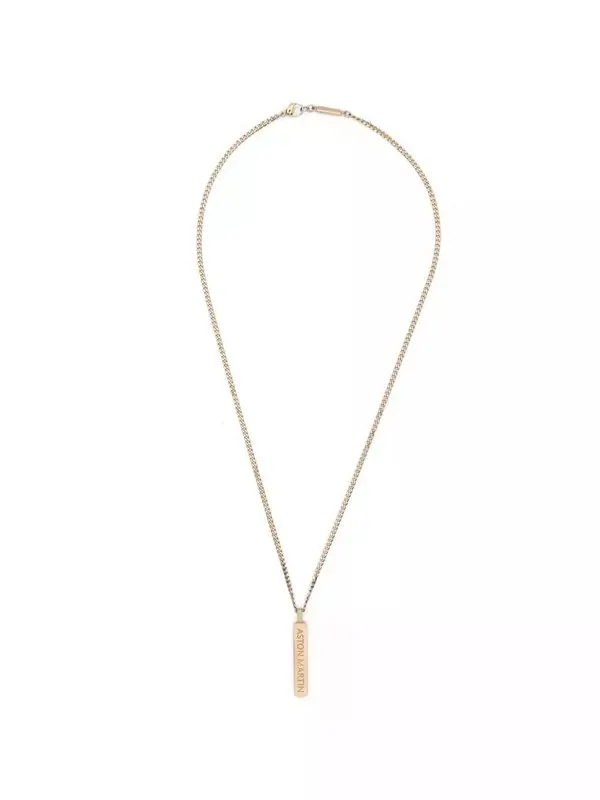 ASTON MARTIN WATCHES Logo-detail Necklace - Gold