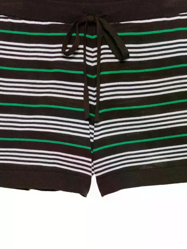 P.a.r.o.s.h Striped Drawstring Shorts
