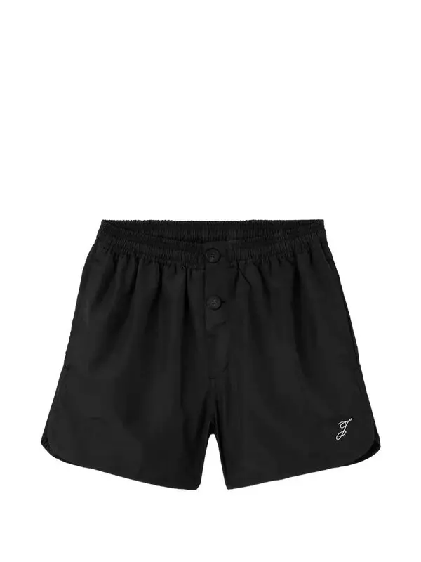 Jacquemus Elasticated Waist Shorts - Black