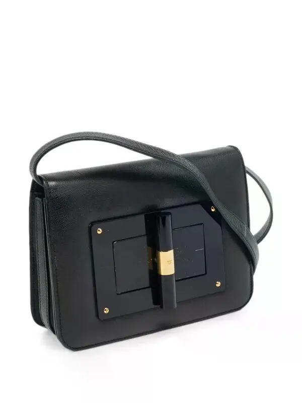 TOM FORD Small Natalia Turn-lock Crossbody Bag - Black