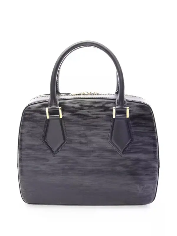 LOUIS VUITTON 1998 Sablon Handbag - Black
