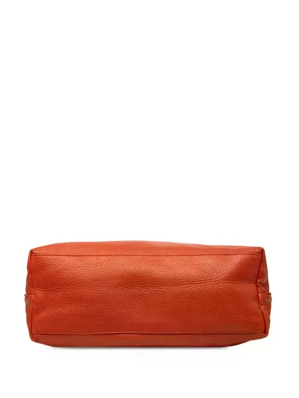 Gucci Calfskin Hip Bamboo Satchel
