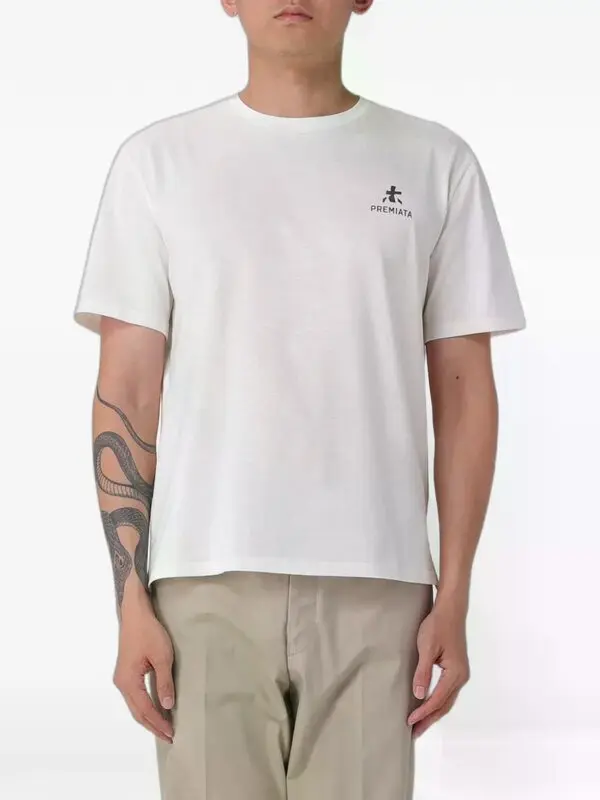 Premiata Logo-print Cotton T-shirt