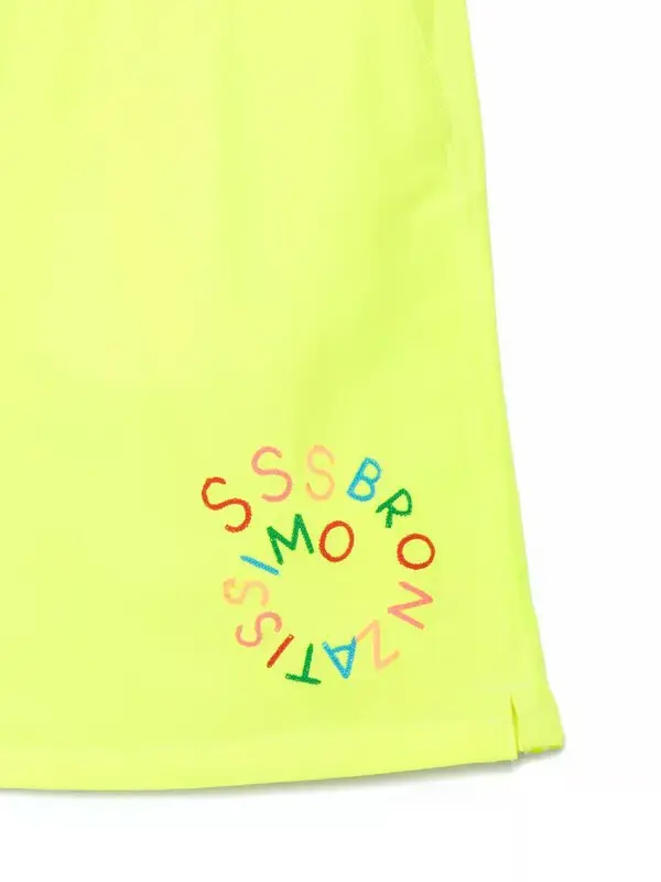 MC2 SAINT BARTH Embroidered Drawstring Swim Shorts