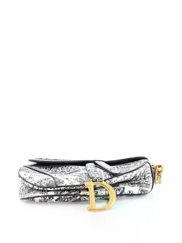 Dior Saddle Handbag With Strap