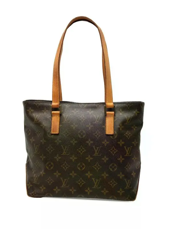 LOUIS VUITTON Monogram Canvas Cabas Piano Tote Bag - Brown