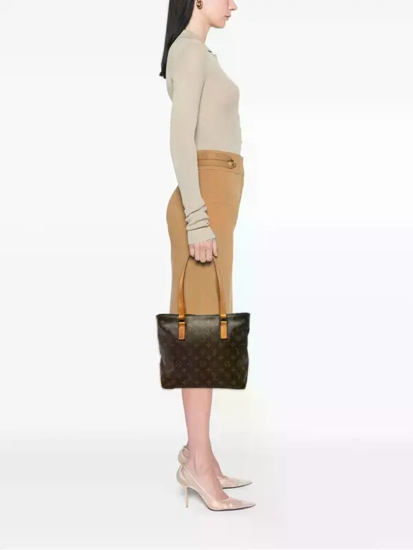 LOUIS VUITTON Monogram Canvas Cabas Piano Tote Bag