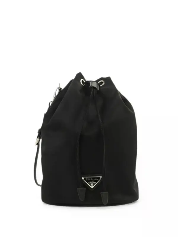 Prada Re-nylon Drawstring Clutch Bag