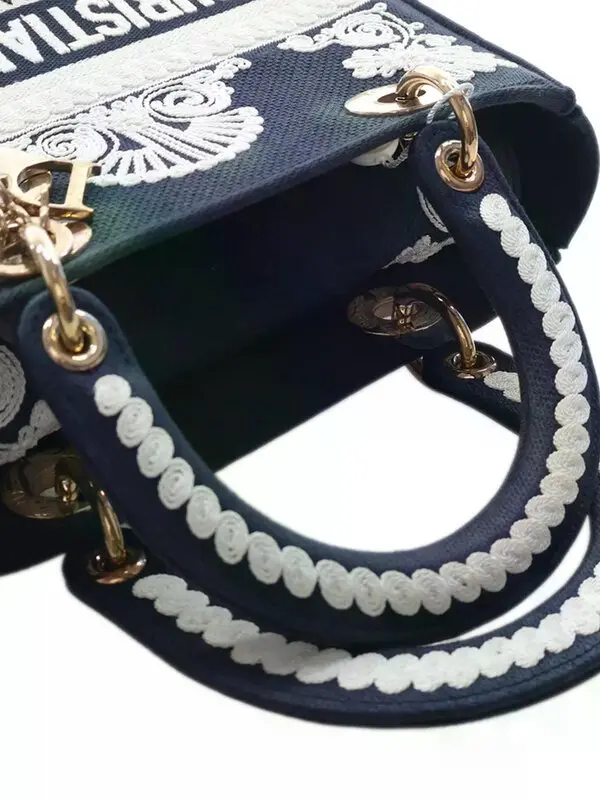 Dior Lady D Lite Satchel - Blue
