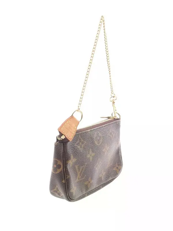 LOUIS VUITTON Monogram Mini Pochette Accessoires Handbag