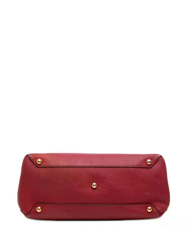 Burberry Leather Banner Satchel