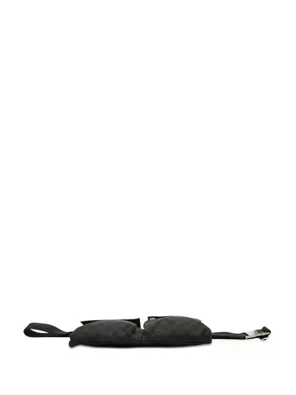Gucci Gg Canvas Double Pocket Belt Bag