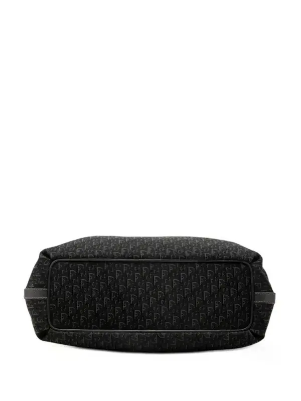 Dior Diorissimo Trotter Canvas Tote Bag - Black