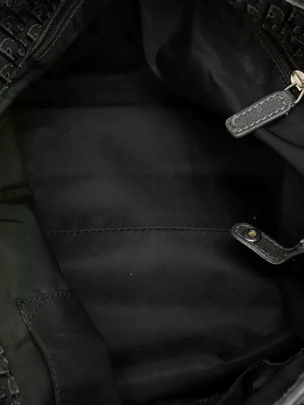 Dior Diorissimo Trotter Canvas Tote Bag - Black