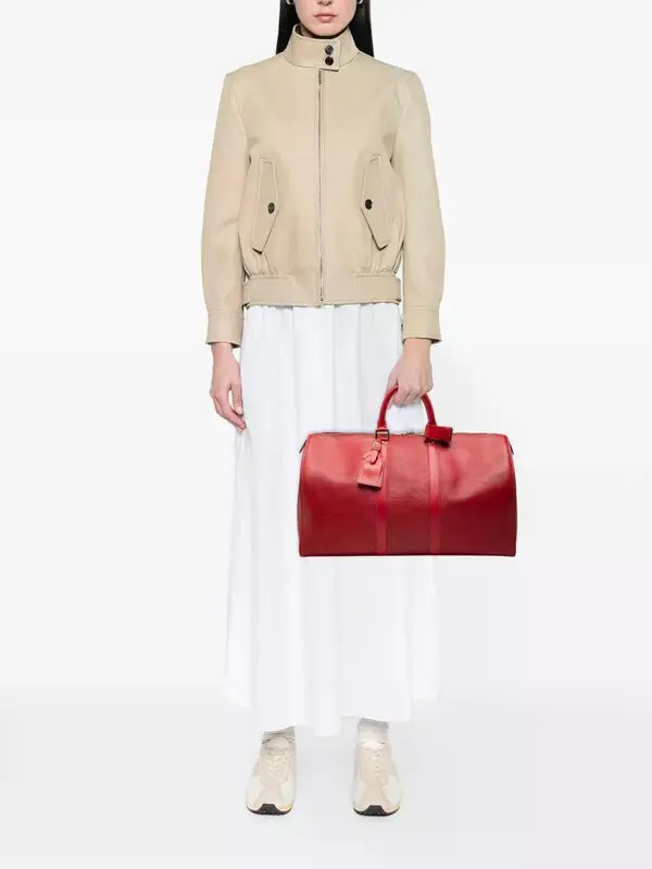 LOUIS VUITTON Epi Keepall 45 Travel Bag - Red
