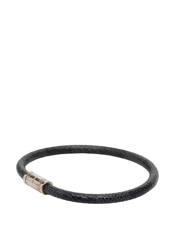 LOUIS VUITTON Damier Graphite Keep It Bracelet