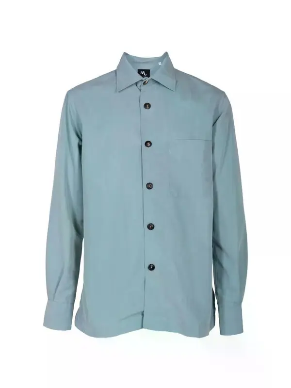 DOPPIAA Aalaric Button-up Chest-pocket Shirt