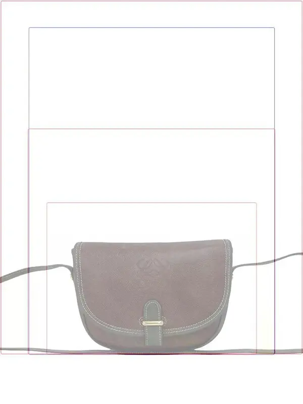 Loewe Leather Anagram Crossbody Bag