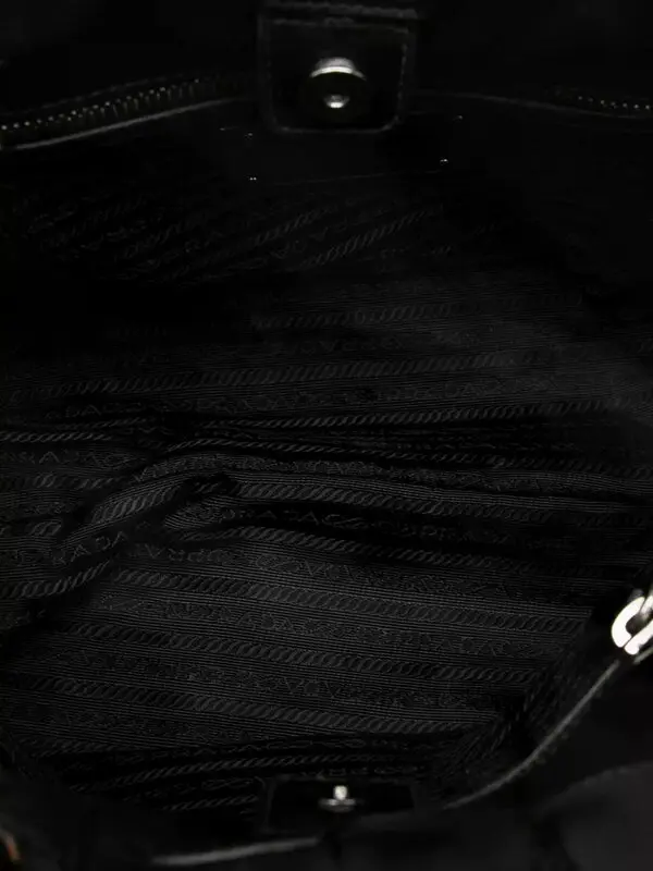 Prada Tessuto Ruffle Tote Bag